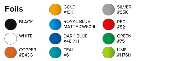 Foil Stamped Folders | Enduraline